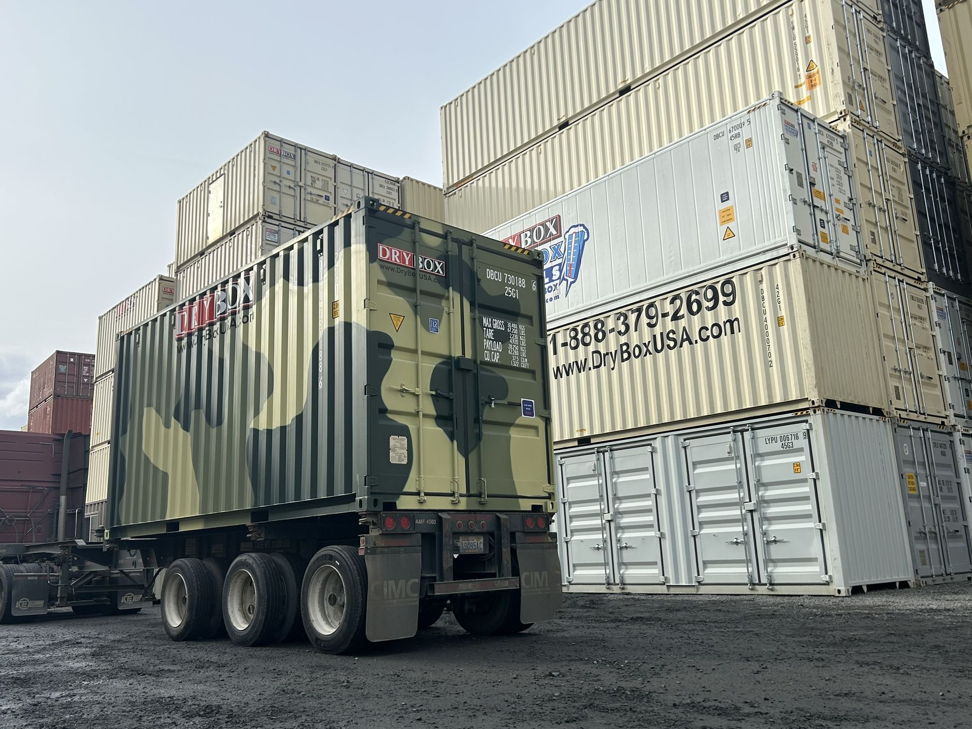 Cargo Container Shipping Container On-Site Storage Affordable Storage ...