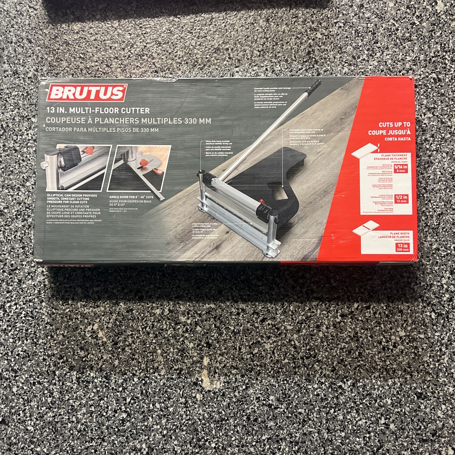Brutus 13 Black Laminate MultiFloor Cutter Model 10 61 for Sale in Menifee CA OfferUp