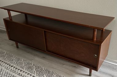 Simple Living Margo Mid century Modern Wood TV Stand for Sale in Houston TX OfferUp