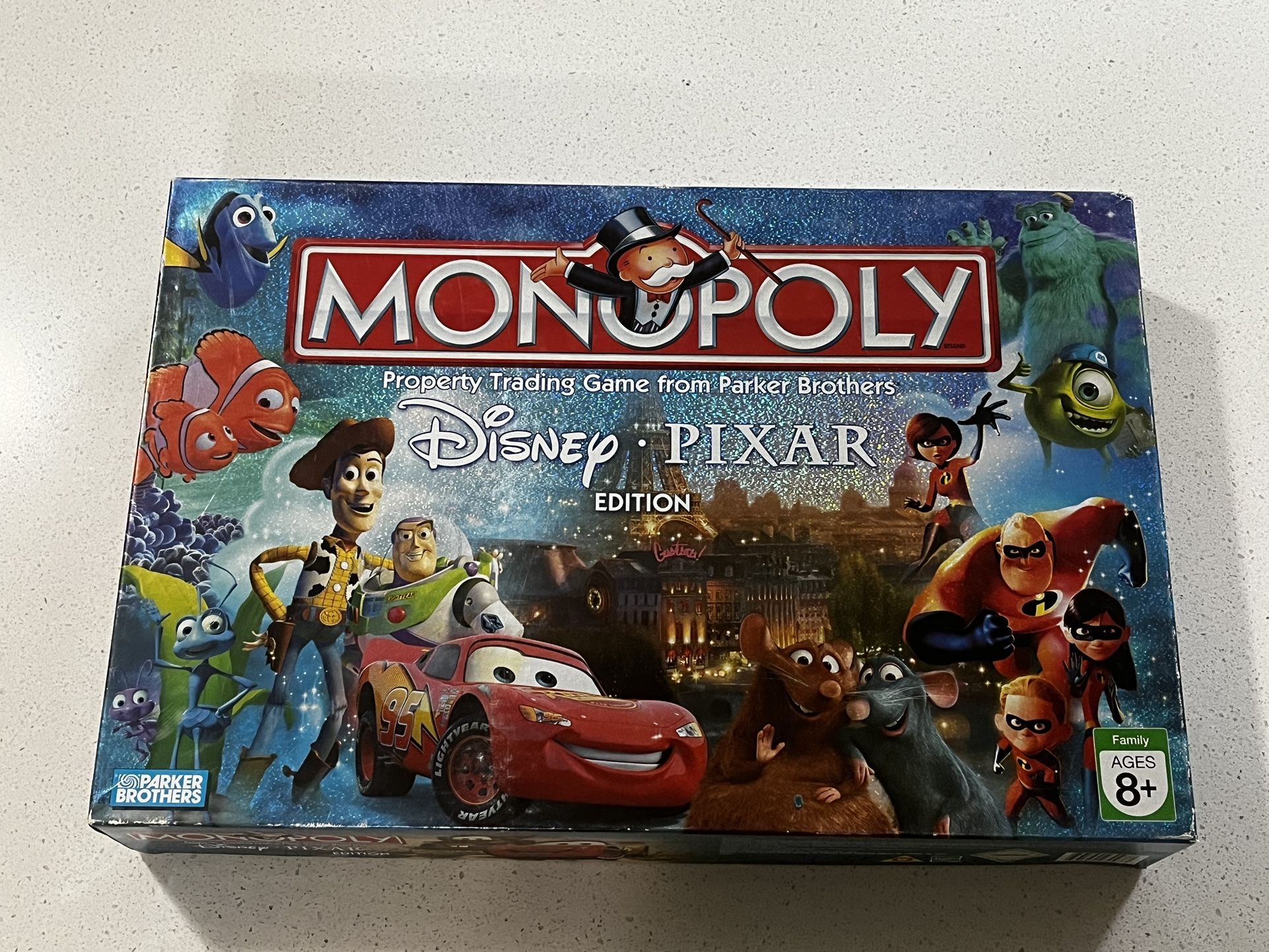 Disney Pixar Monopoly