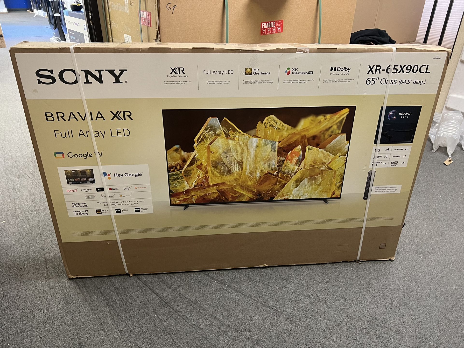 Sony Bravia 65” 4K X90CL Android Tv for Sale in Las Vegas, NV - OfferUp