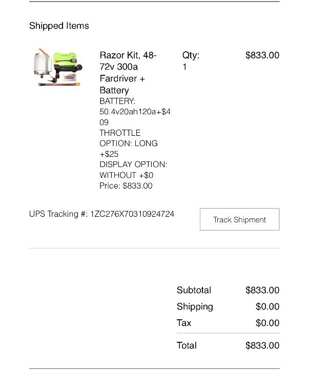 Band New!! Never Used!! Hot Paxx Razor Upgrade Kit With New Battery for ...