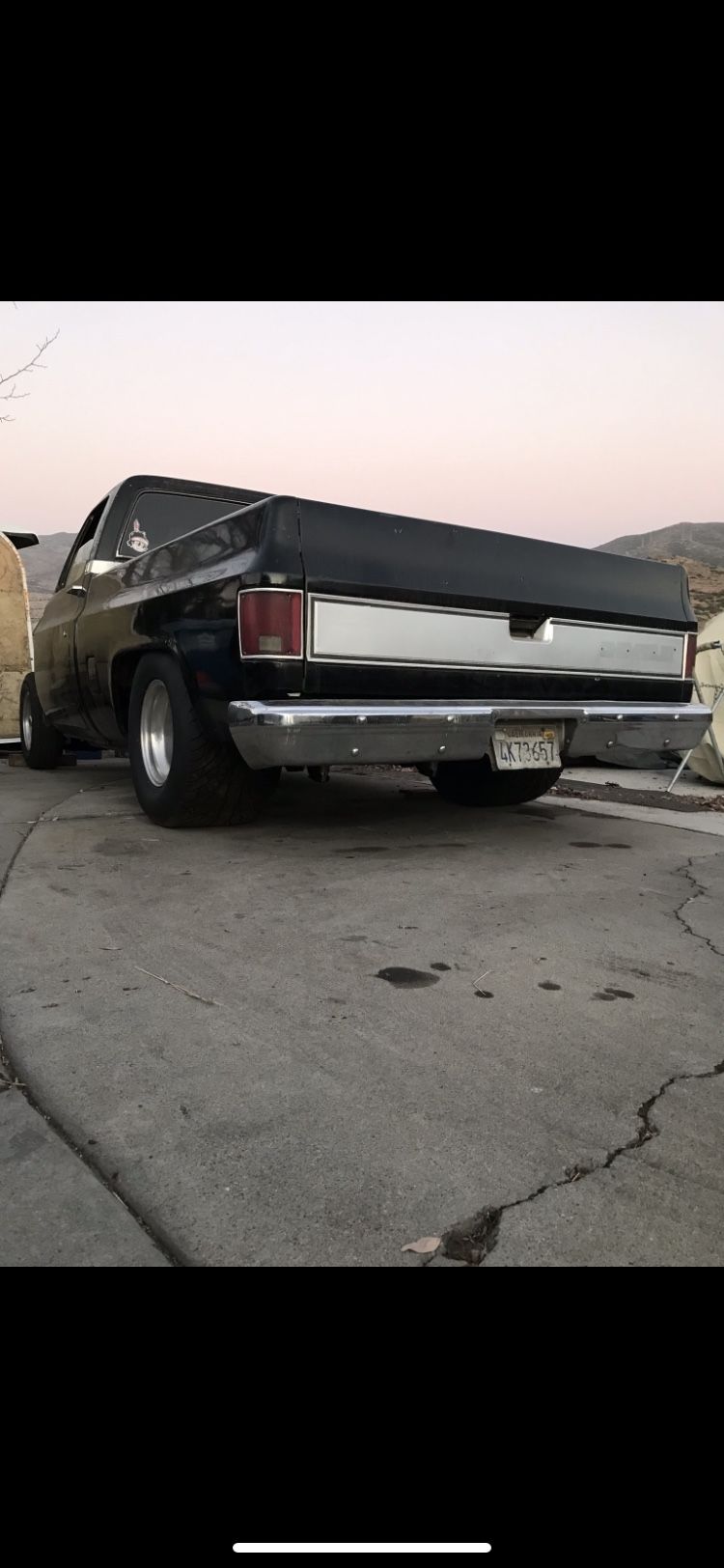 C-10 Parts Lowrider or Hot Rod 1973 To 1988 Chevy Square Body short bed ...