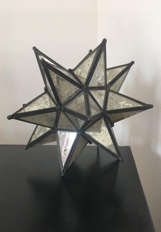 Pottery Barn Moravian Star Light :Moravian Large Star Lantern