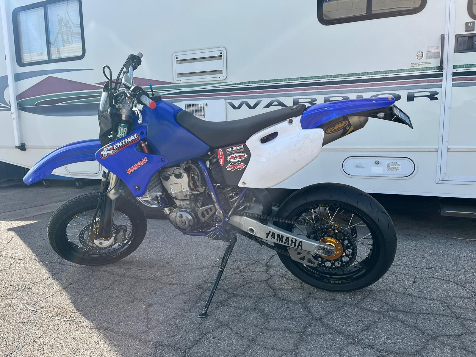 YAMAHA WR426F SUPERMOTO DIRTBIKE DUAL SPORT PLATED GAS SAVER. STREET ...