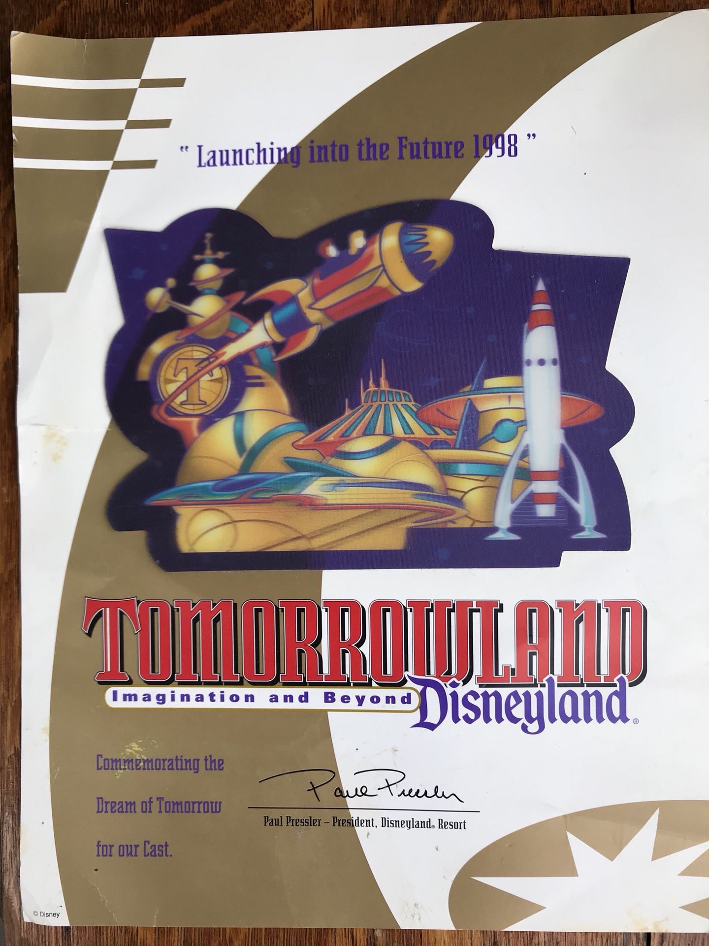 Tomorrowland Poster