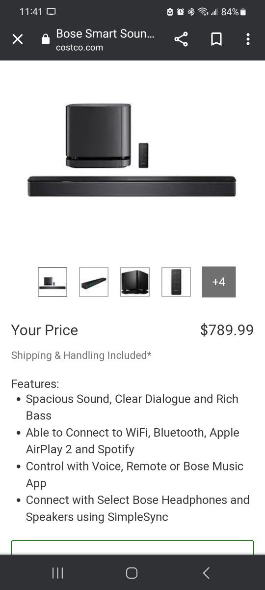 Bose Soundbar Bundle for Sale in Lake Elsinore, CA - OfferUp