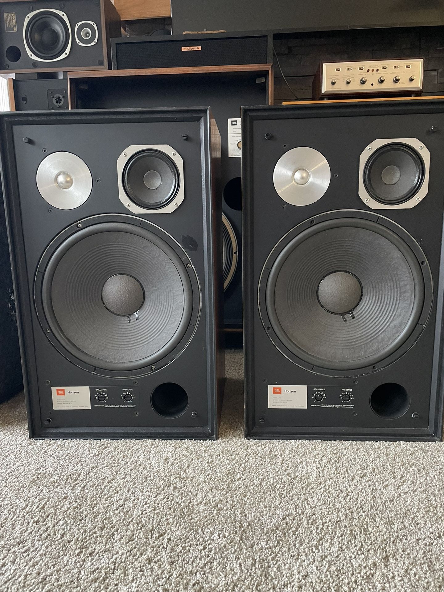 A Pair Vintage JBL L166 Horizon Speakers for Sale in Federal Way, WA ...