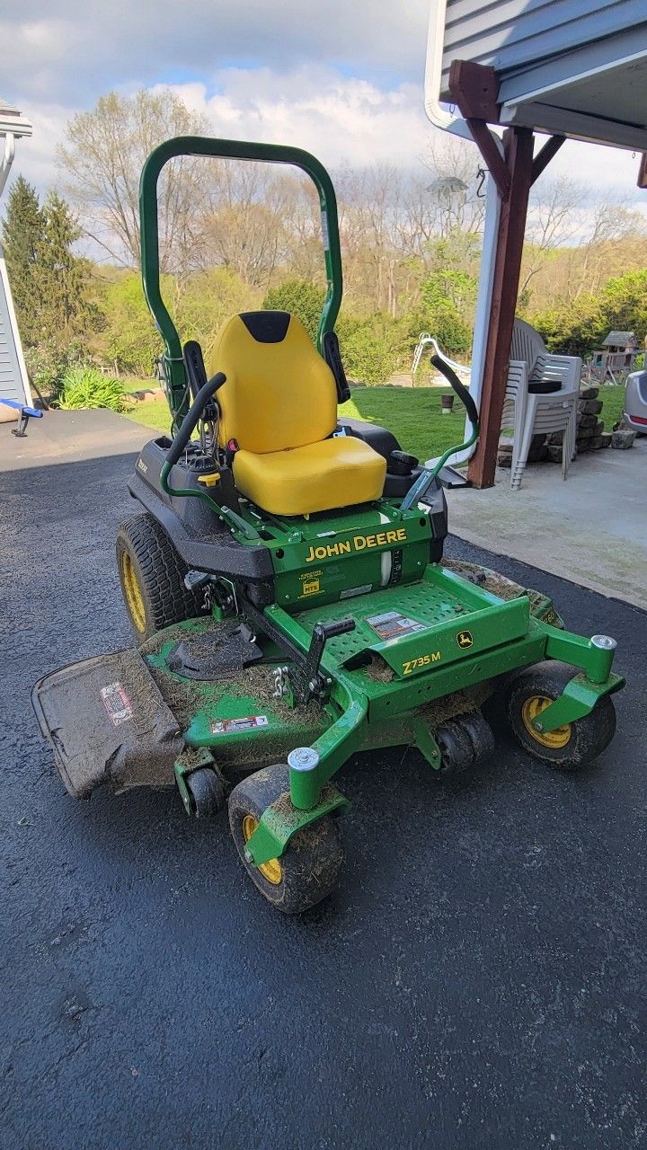 John Deere Zero Turn Mower Z735M 60" Deck for Sale in Pittsburgh, PA ...