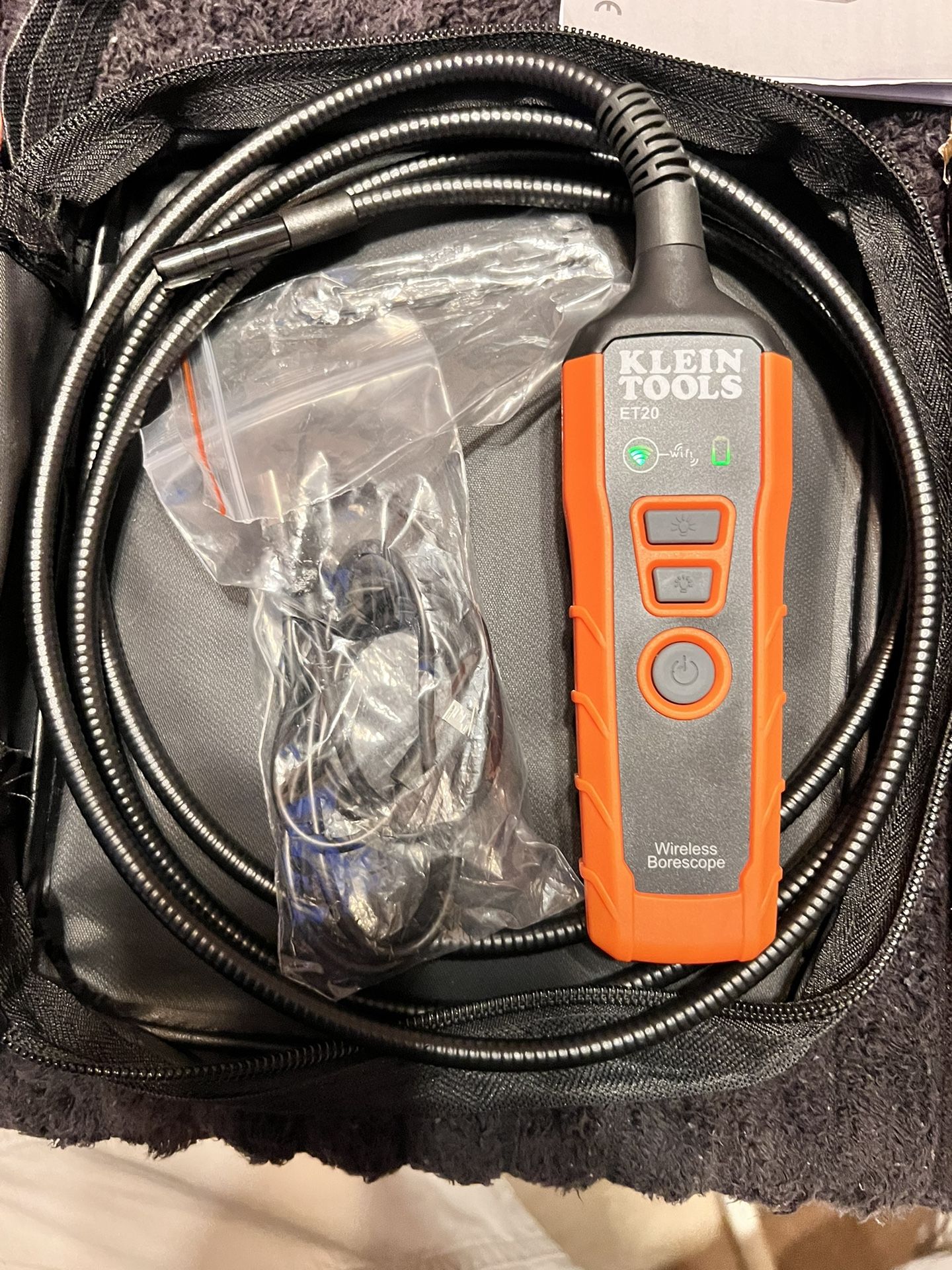 Wifi Borescope Inspection Camera with Rechargeable Lithium-lon Battery ...