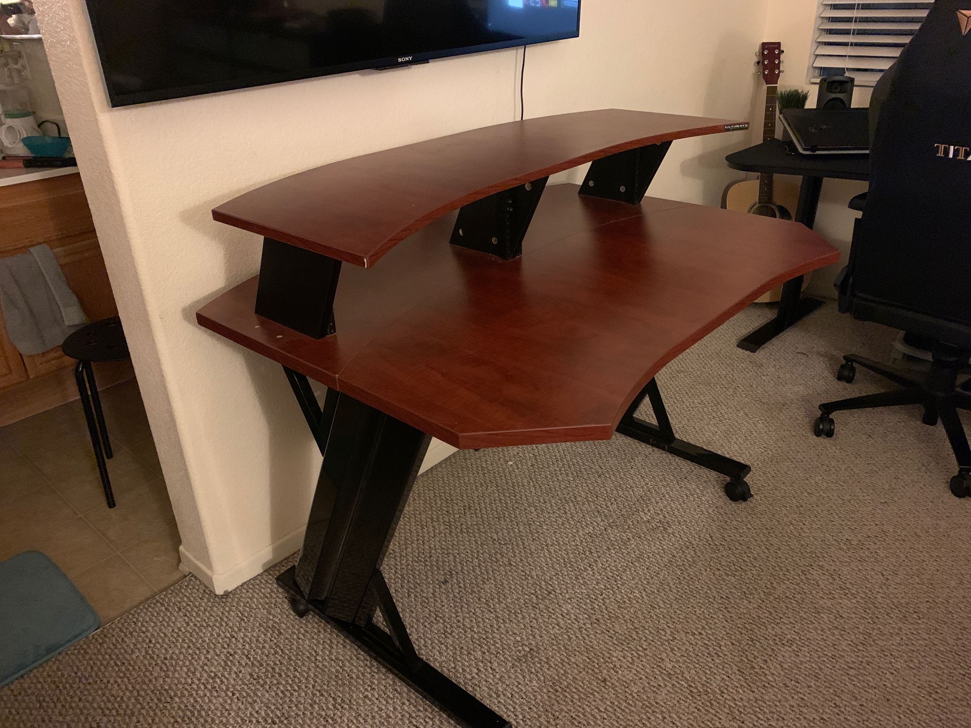 Studio trend recording studio desk and sidecar for Sale in San Diego ...