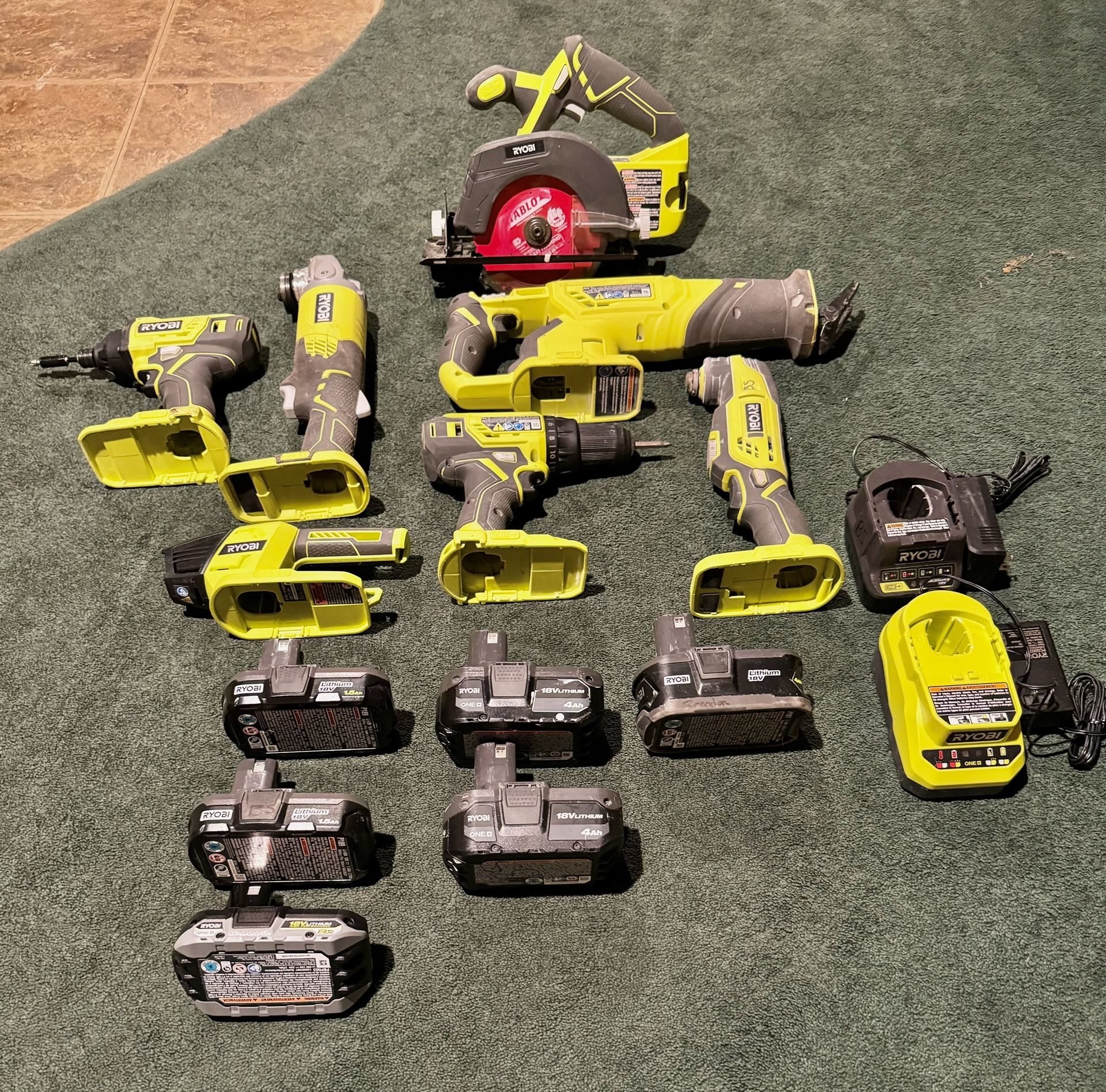 Ryobi Cordless Power Tool Set for Sale in Liberty, NY - OfferUp