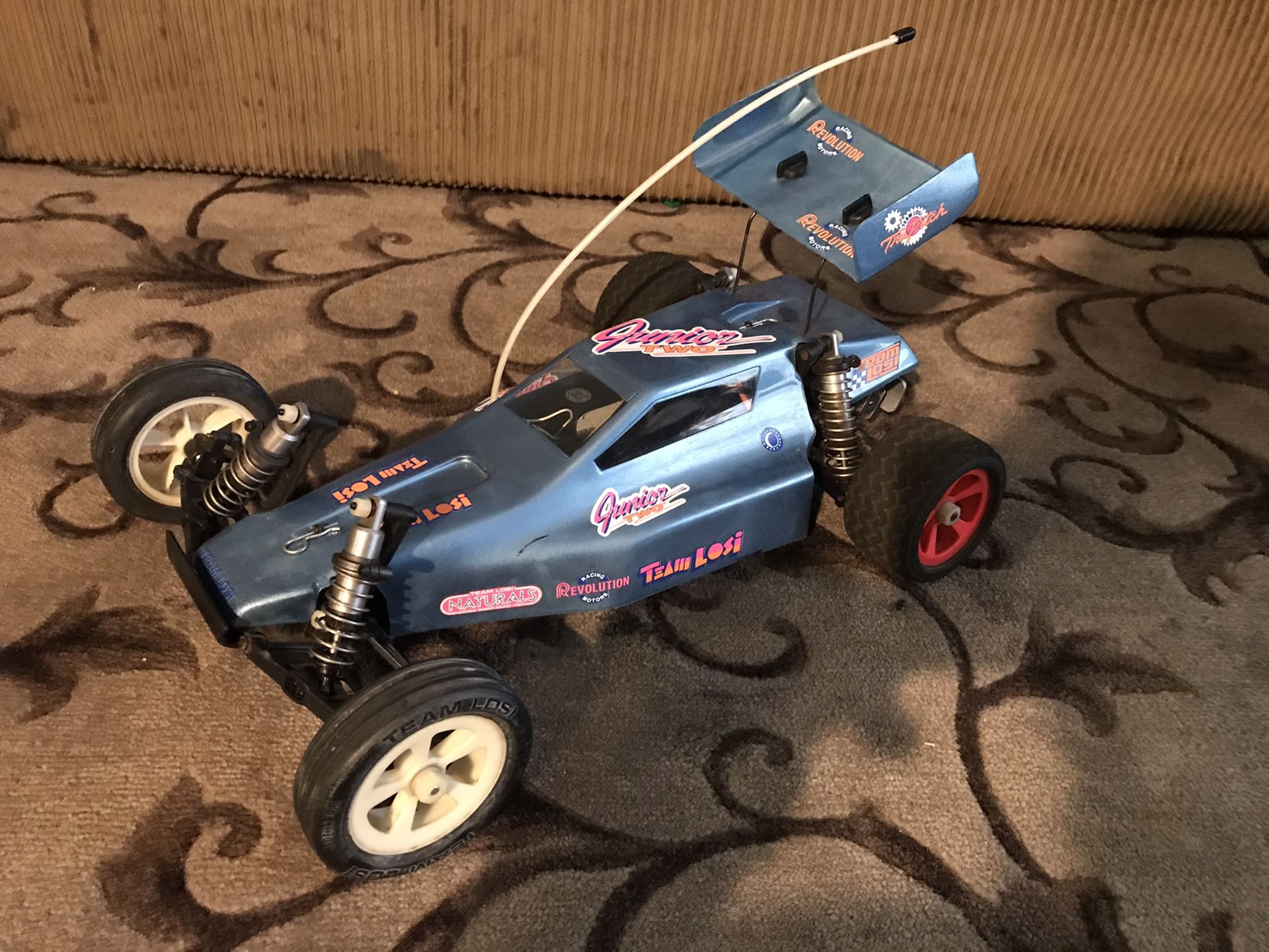 For trade or cash vintage Losi Jrx2 Losi junior two jr 2 r/c car with ...