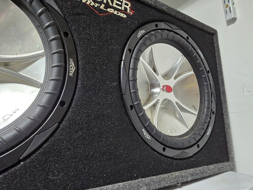 Kicker 12 Inch Subs for Sale in Estacada, OR - OfferUp