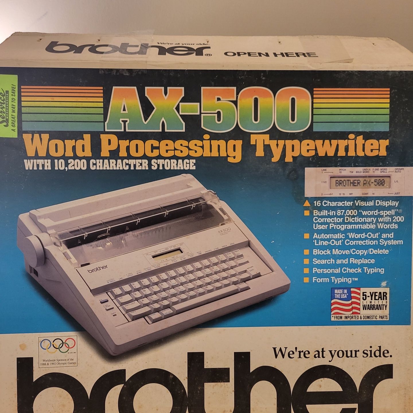 Brother Typewriter Replacement Parts