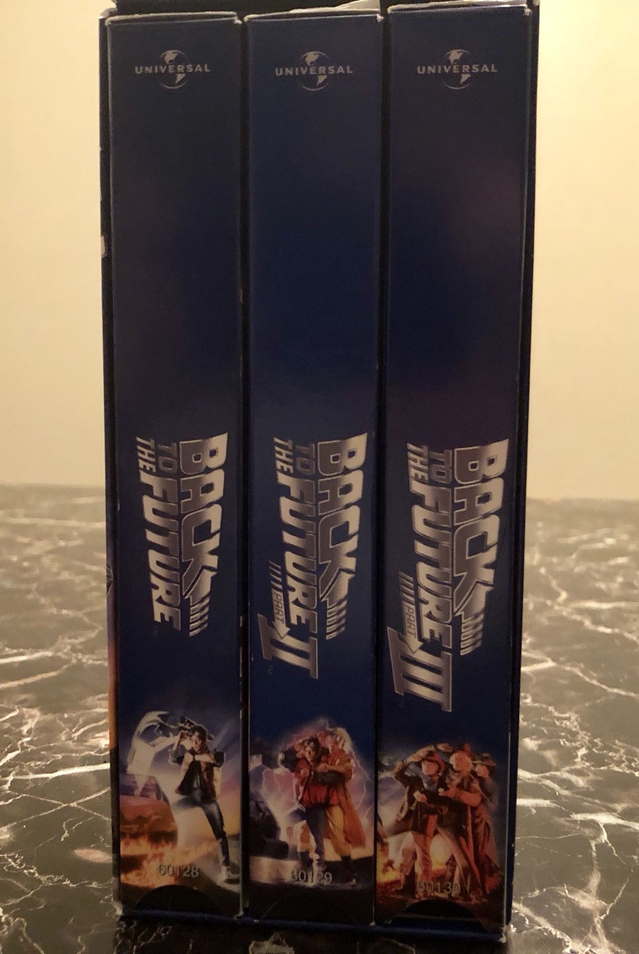 Back To The Future Trilogy Vhs