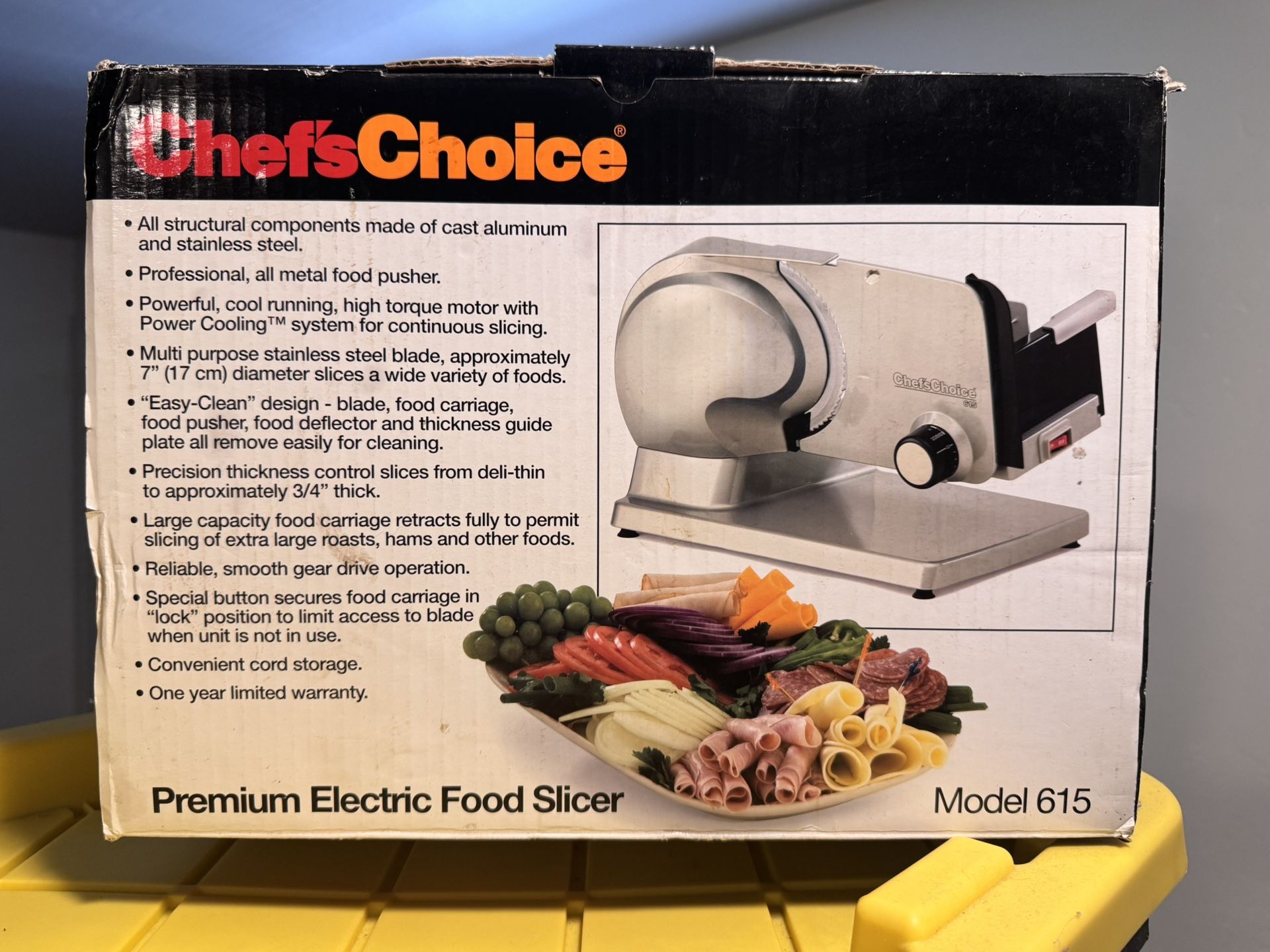 Deli Slicer Chef Choice Electric Food Slicer 610 New Bread Slicer