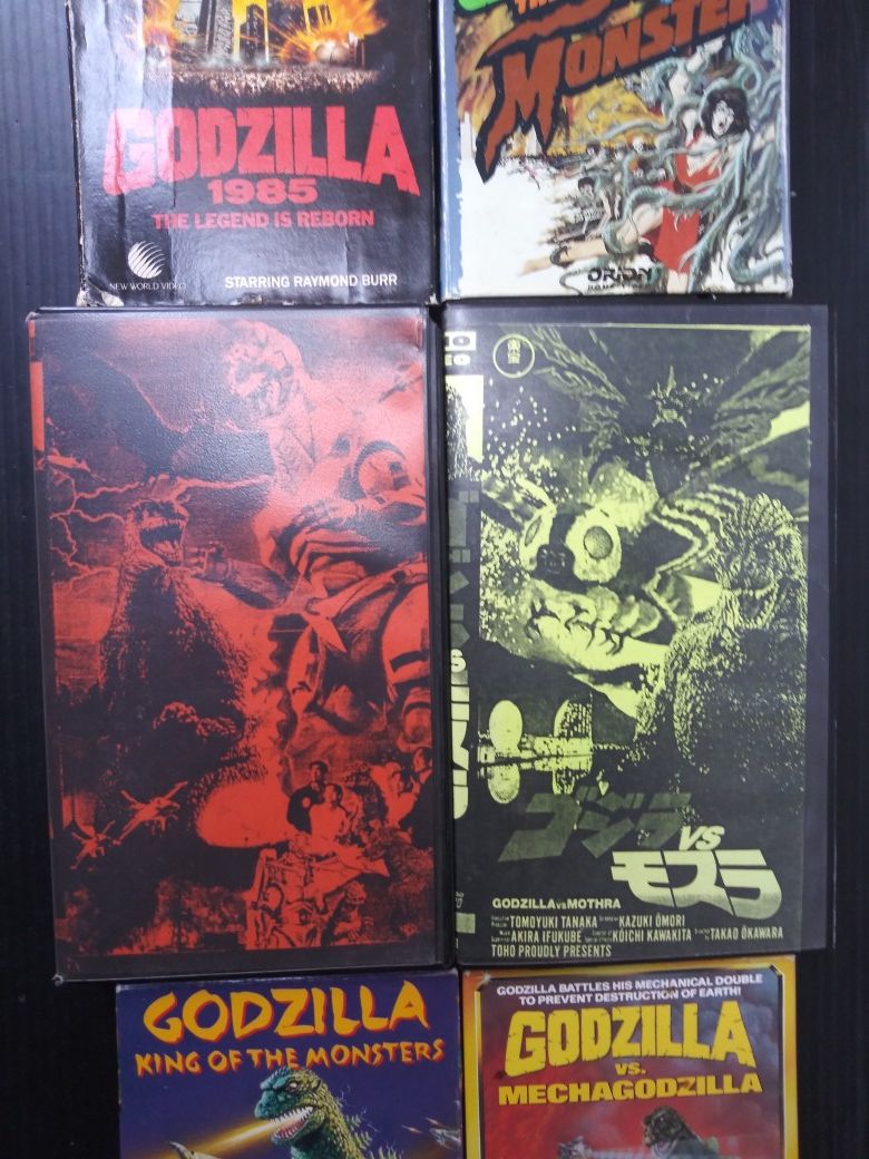 Godzilla 1985 Vhs