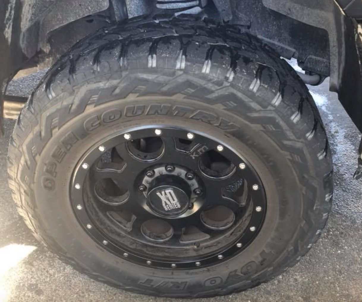 Xd wheels rims 20 tires toyo 37x12.50x20 for Sale in Tampa, FL - OfferUp