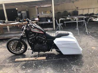 Custom Sportster Bagger