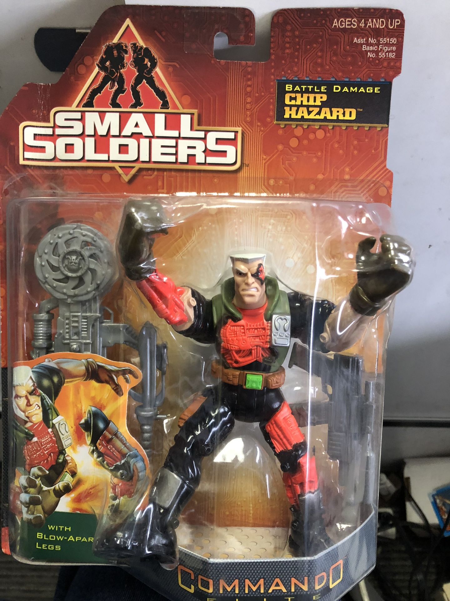 Small Soldiers Chip Hazard Toys