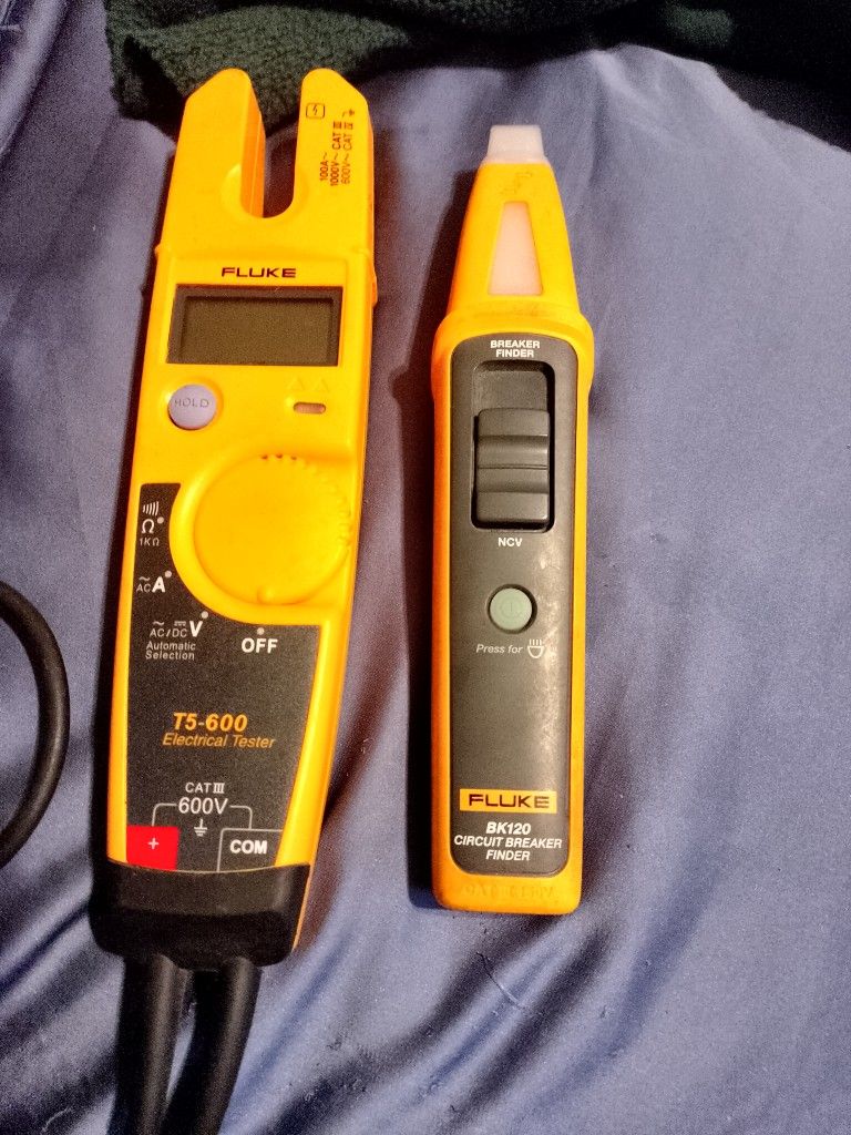 fluke combo set BK120 sugar finder T5-600 electrical tester for Sale in ...