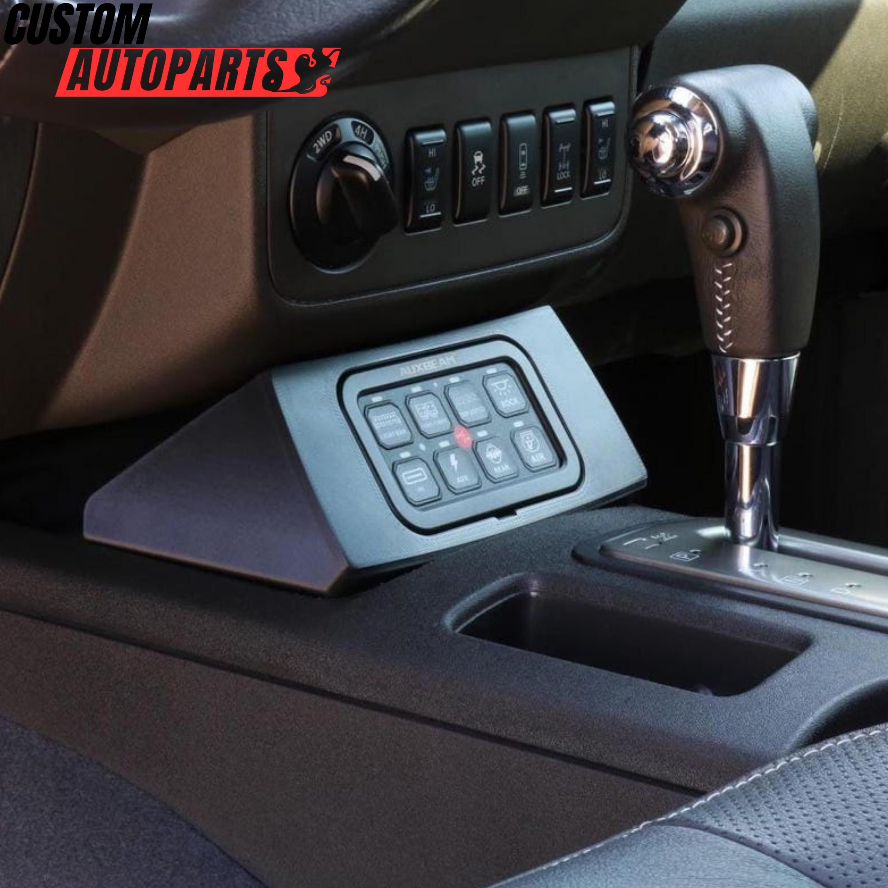 2005+ Nissan Frontier Xterra Auxbeam Mount | Custom Fit Lower Console ...