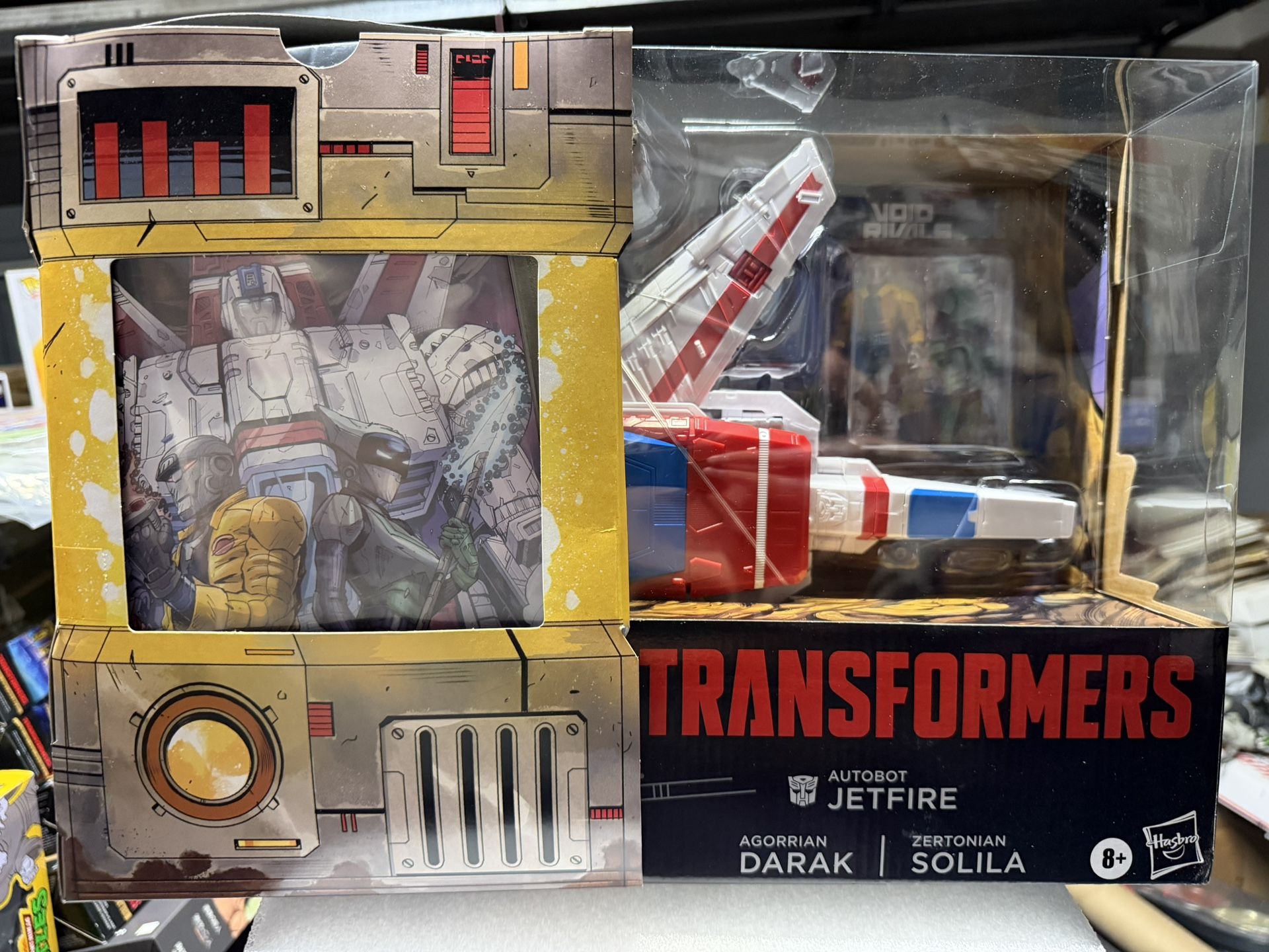 SD COMIC CON 2025 HASBRO TRANSFORMERS VOID RIVALS JETFIRE ~ DARAK ...