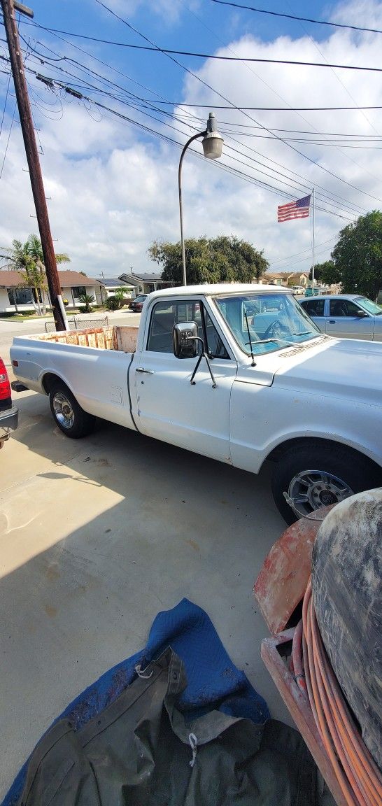 1970 Chevy Long Bed Lowered