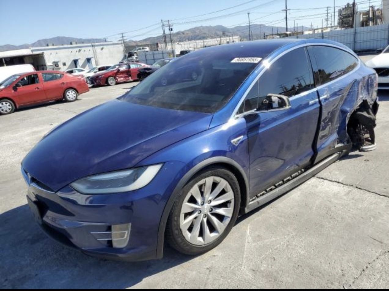 Tesla Model X For Parts 2016 for Sale in Los Angeles, CA - OfferUp