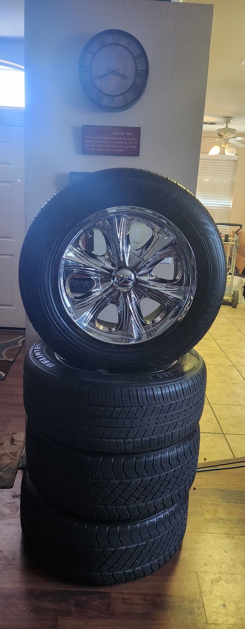 CHEVY / GMC / FORD Universal (5) Lug (5×5) & (5x135) 18 Inch Wheels ...