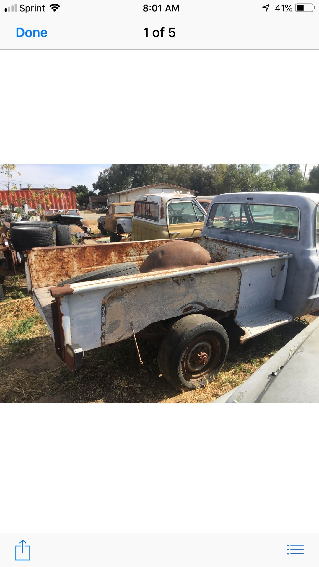 67-72 Chevrolet GMC C10 Stepside Bed Long 8’ for Sale in Riverside, CA ...