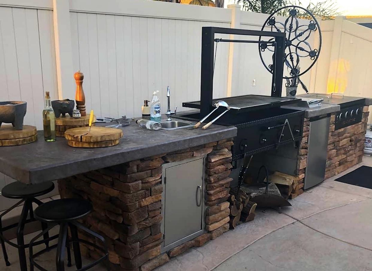 Custom Smokers and Santa Maria Grills for Sale - Morning BBQ Bliss ...