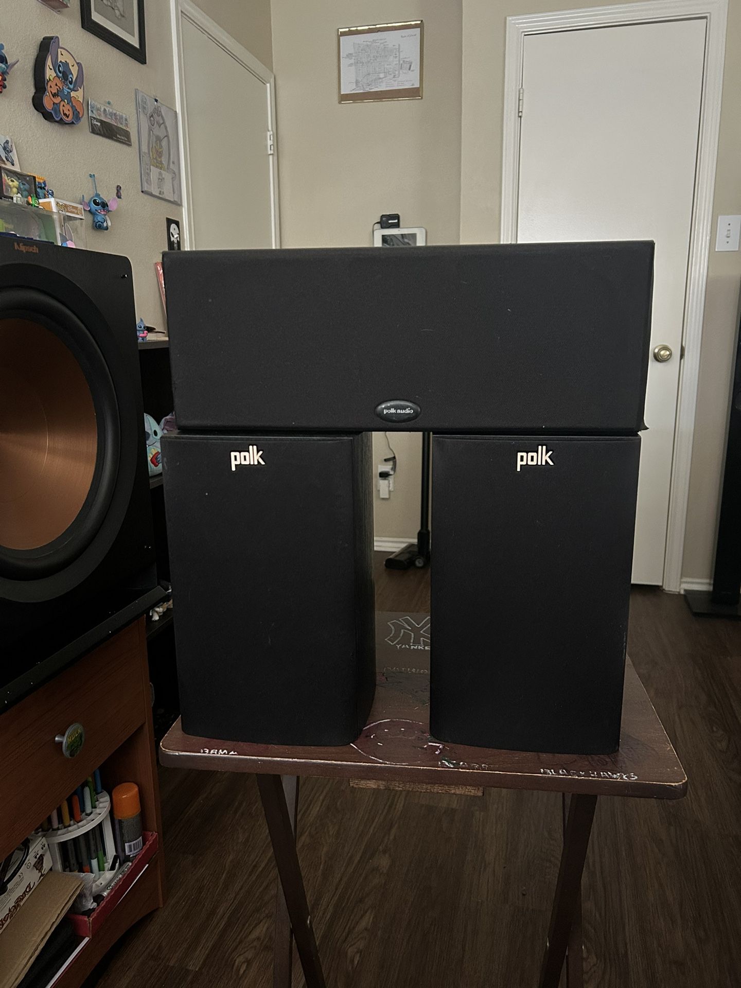 Polk audio speaker set for Sale in San Antonio, TX - OfferUp