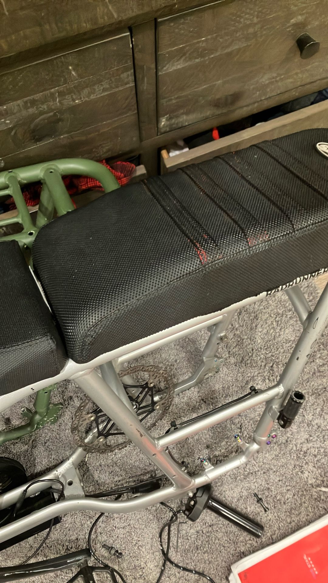 Rad Runner Guts Seat Cover And Seat for Sale in Rancho Santa Margarita ...