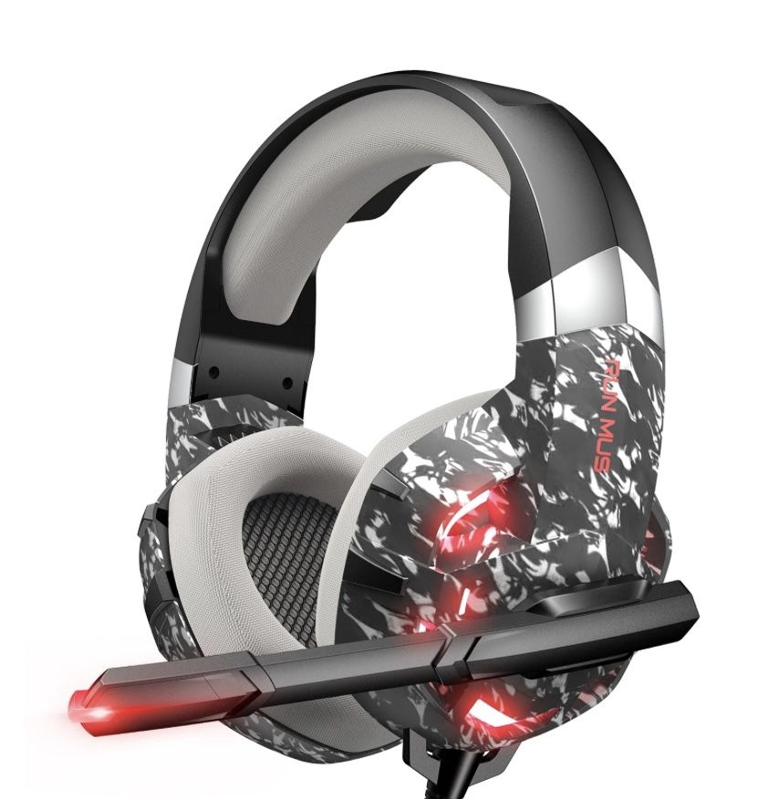 RUNMUS K2 Pro High Performance Professional Gaming Headset/ Noise ...