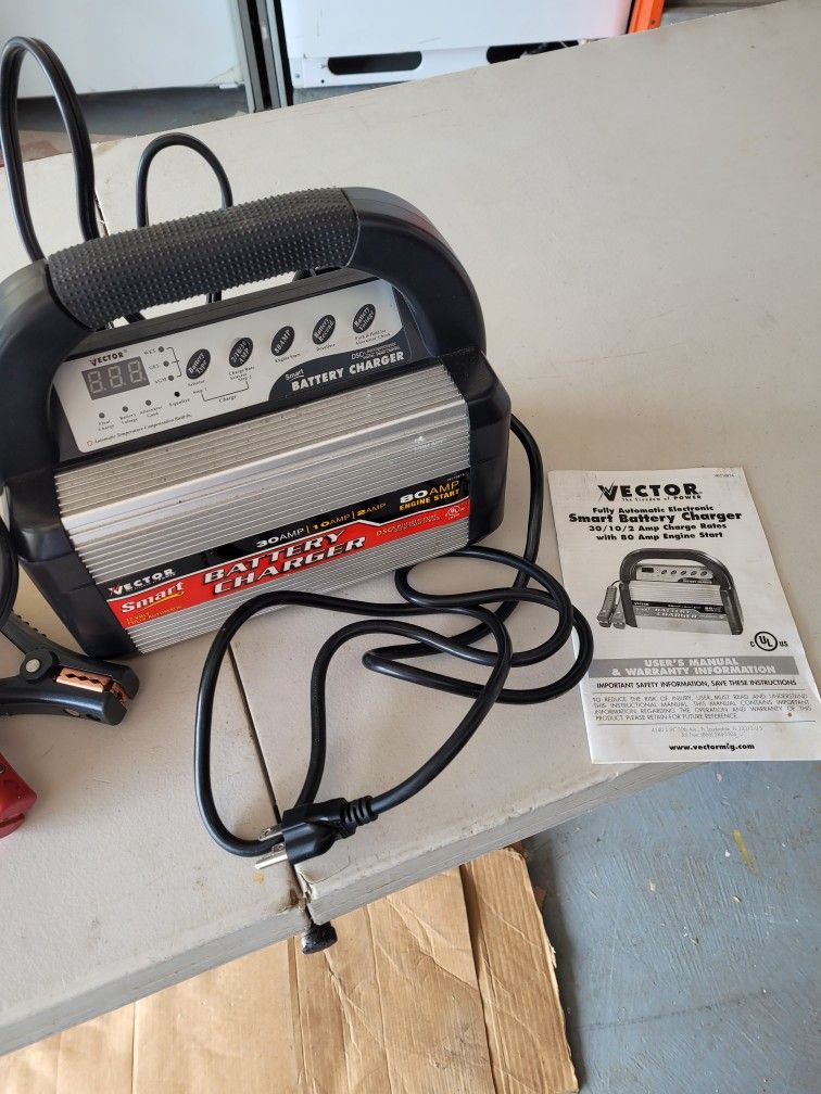Vector Battery Charger Instruction Manual