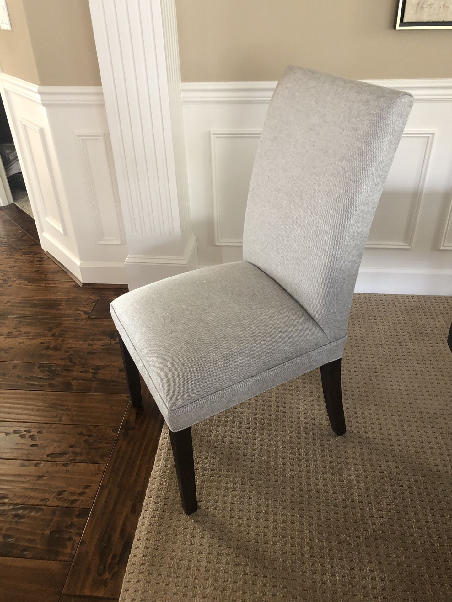 Restoration Hardware HUDSON PARSONS FABRIC SIDE CHAIRS - Set of 8 for ...