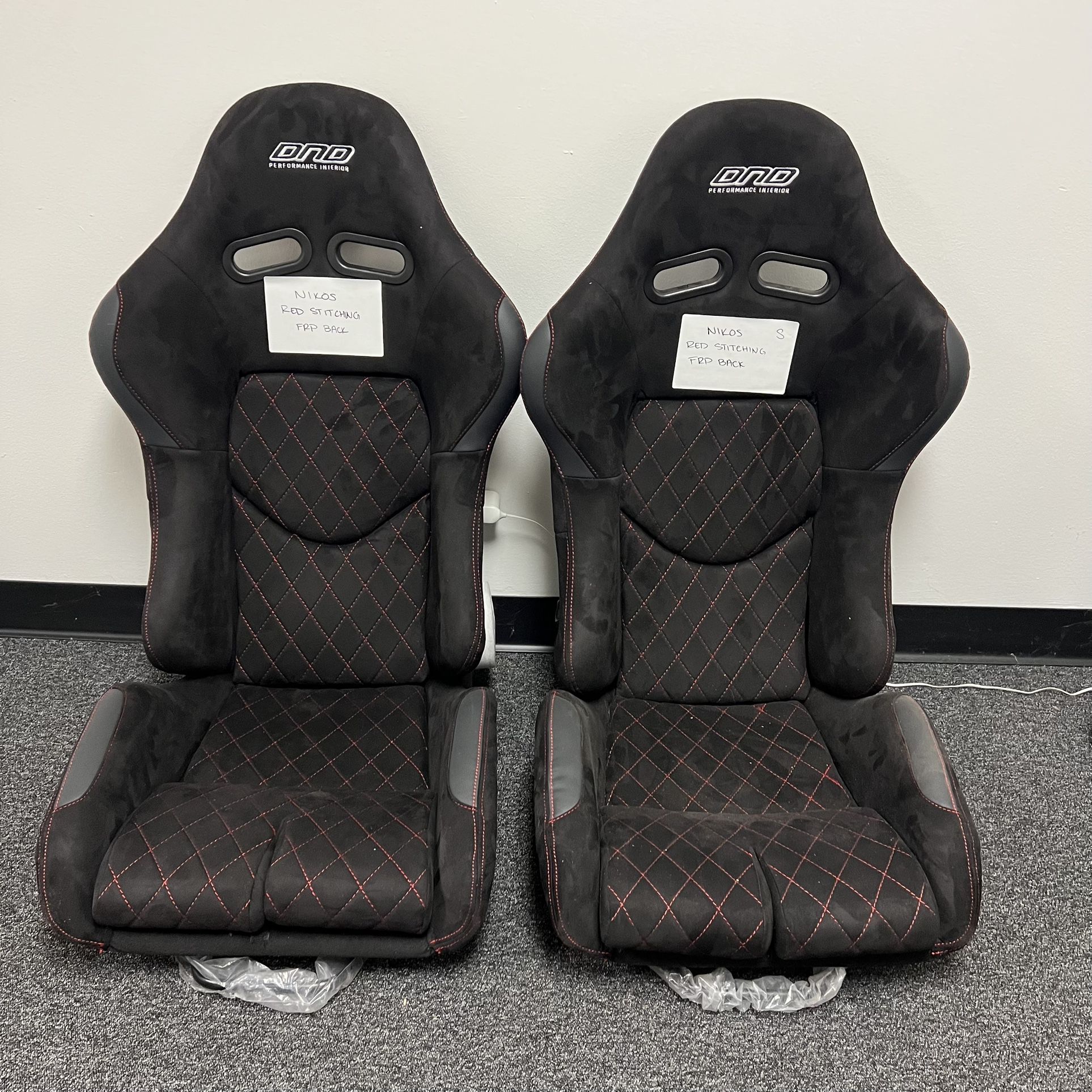 DND Nikos Reclineable Bucket Racing Seats for Sale in Whittier, CA ...