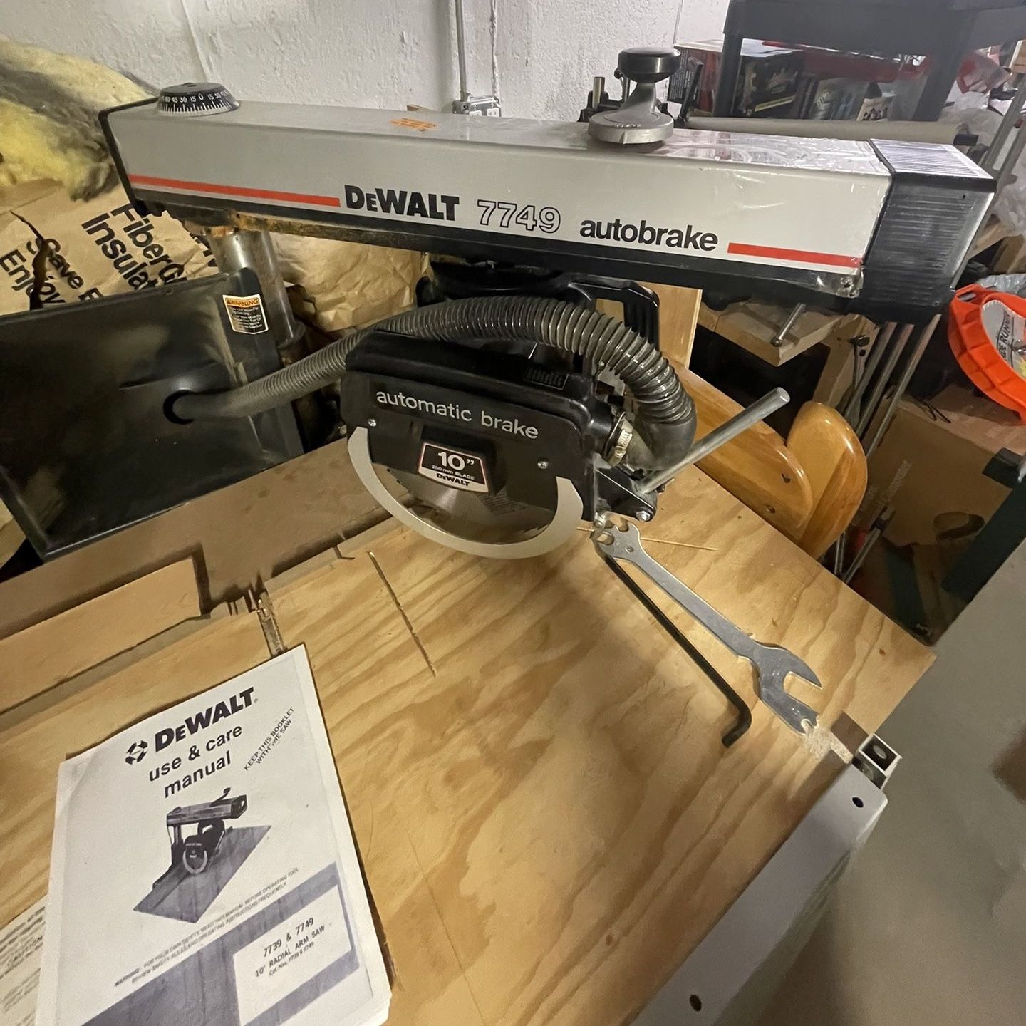 DeWalt 7749 Radial Arm Saw Excellent Condition for Sale in Elk Grove Village IL OfferUp
