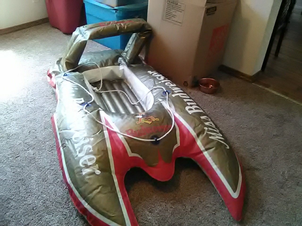 Budweiser inflatable hydro raft for Sale in Buckley, WA - OfferUp