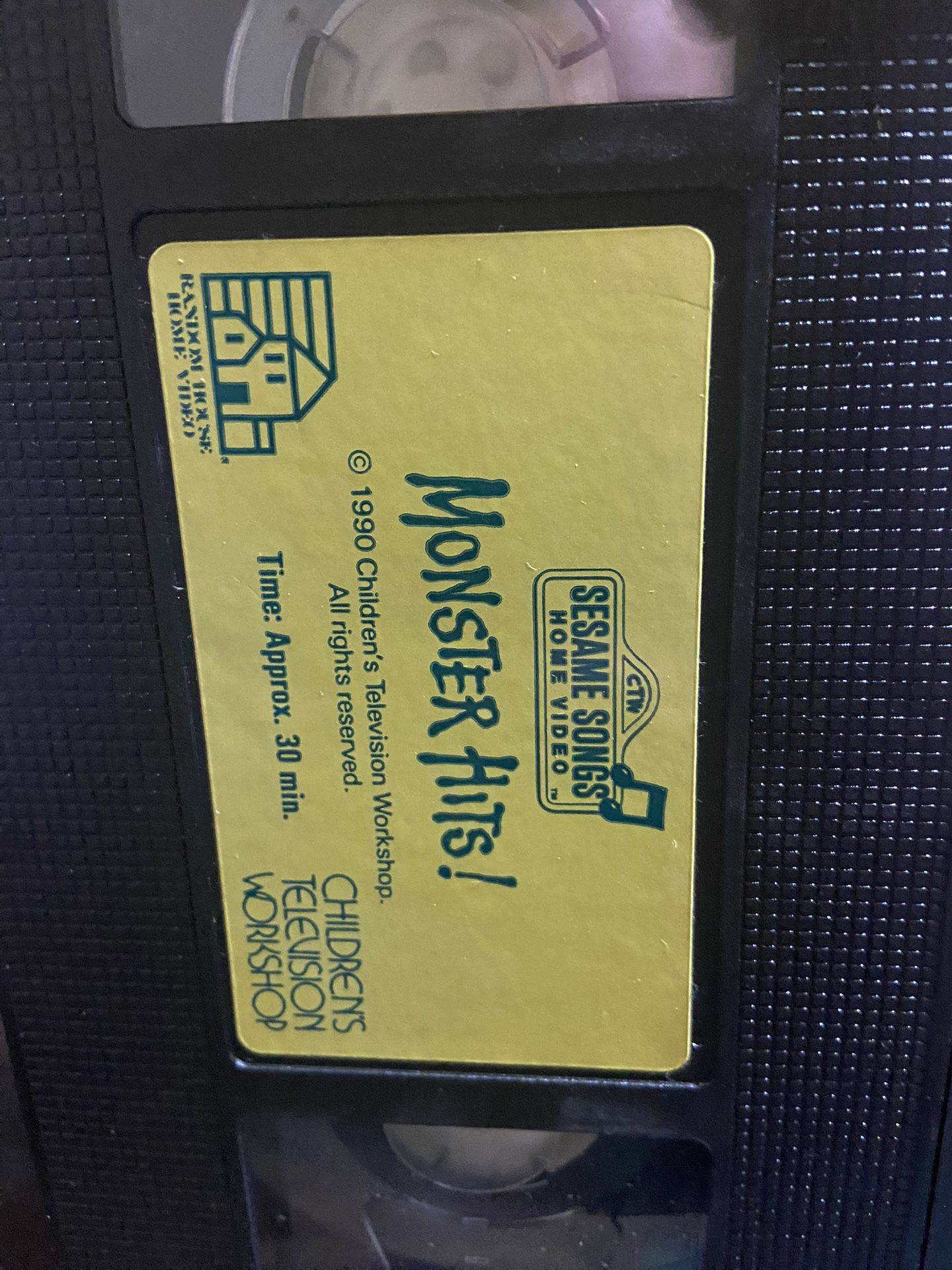 Sesame Street Monster Hits Vhs