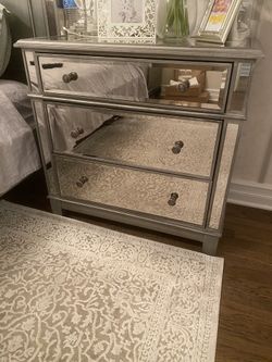 Mirrored Nightstand Pier One