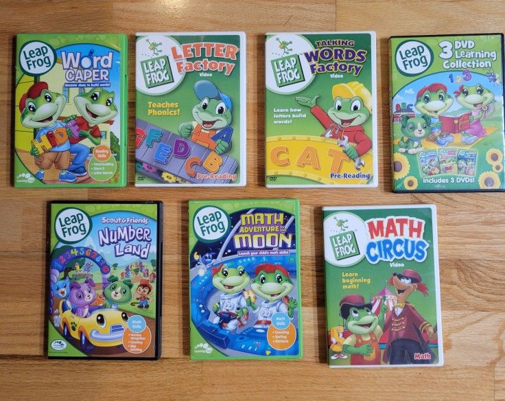 Children's Learning DVDs Leapfrog for Sale in Pasadena, CA - OfferUp