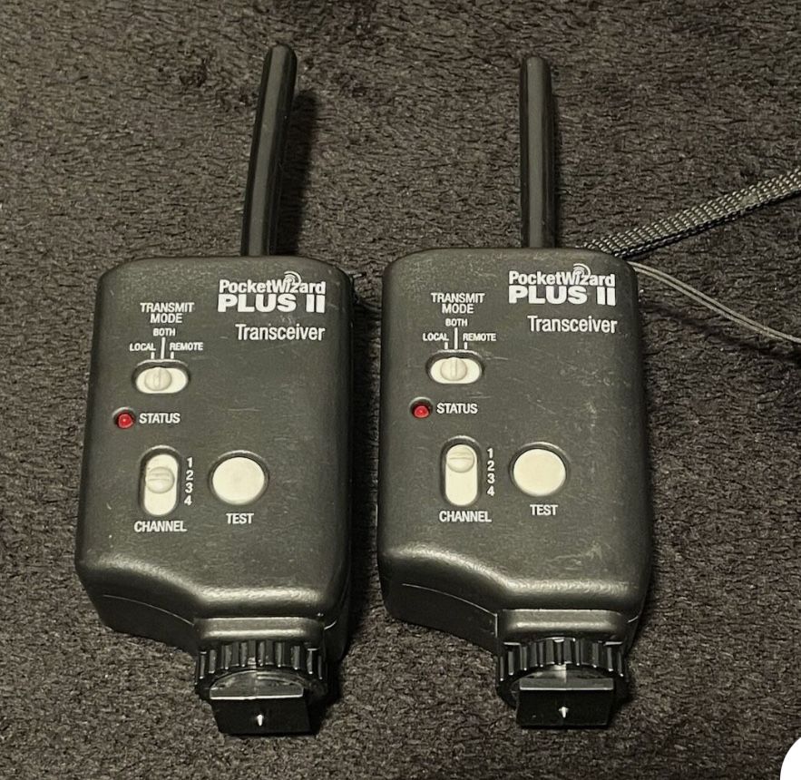 Pocket Wizard Plus II Wireless Transmitters Radio Slave for Sale in Los ...