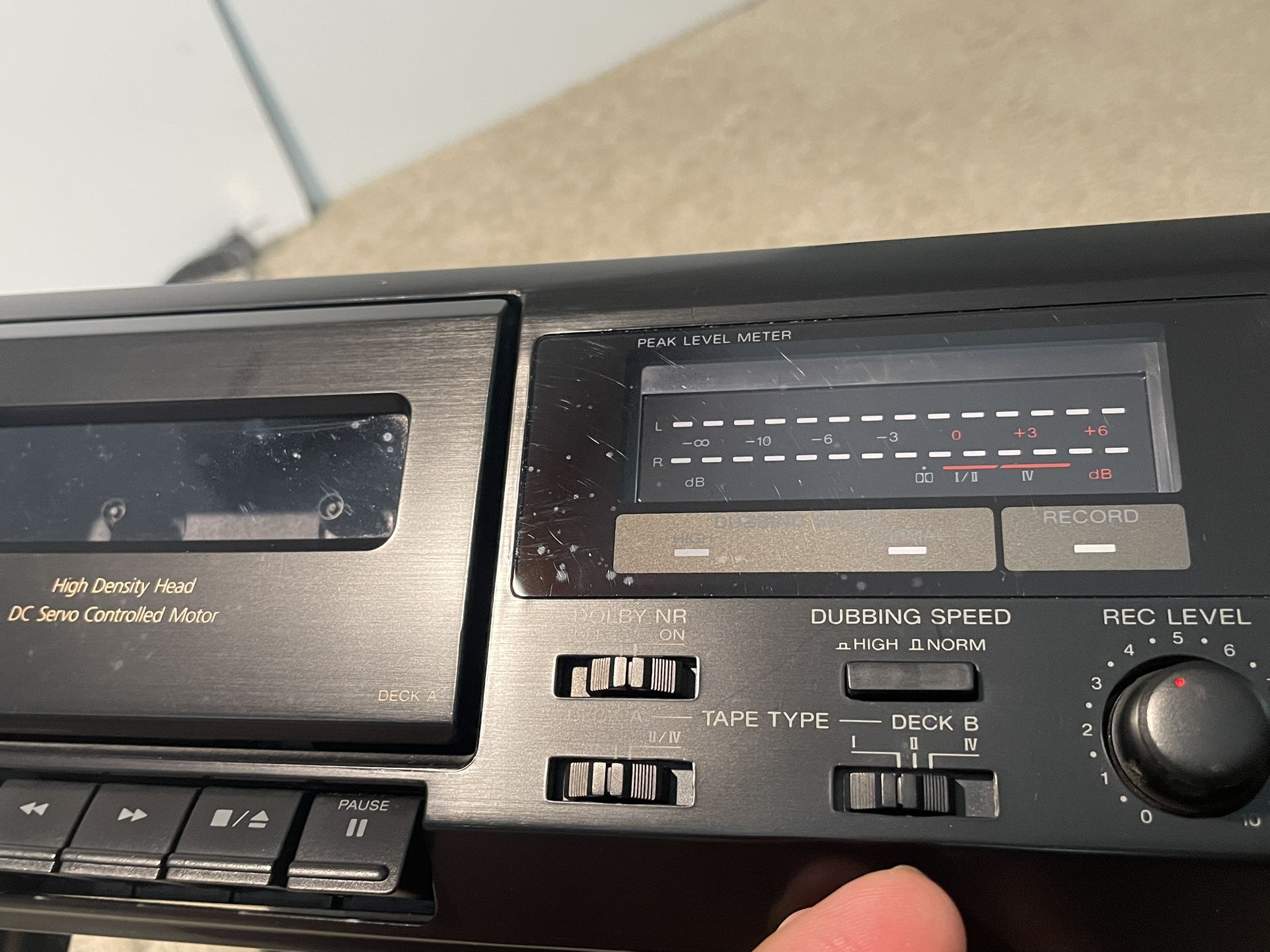USED Sony Double Cassette Deck TC-WE305 $80 for Sale in Fontana, CA ...