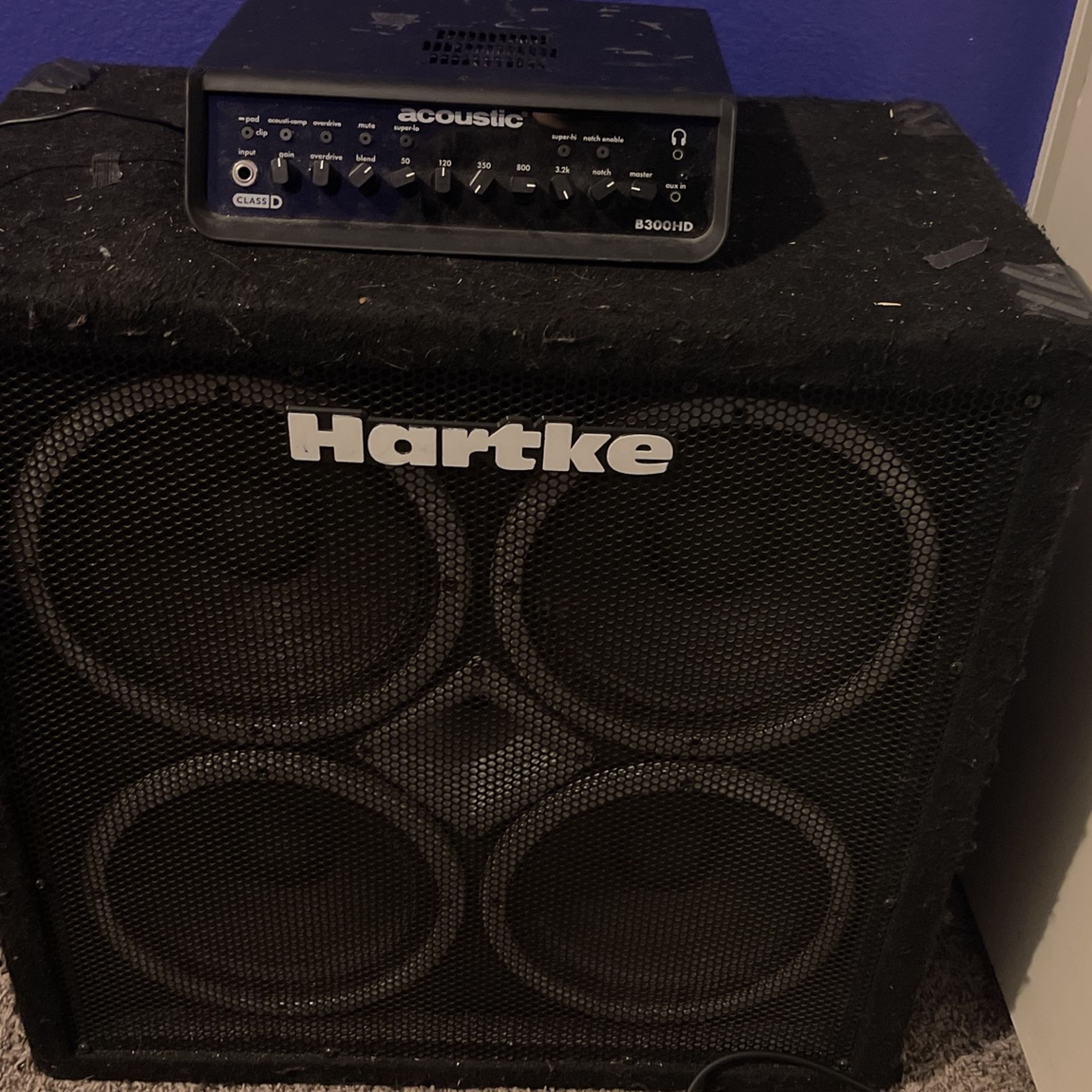 Hartke/Acoustic bass Half Stack for Sale in Las Vegas, NV - OfferUp