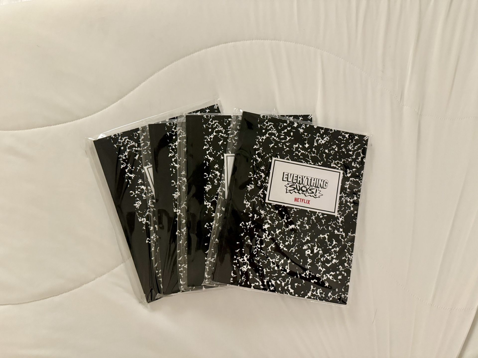 NETFLIX Branded Composition Notebooks (4 Pack) College Ruled, 9” x 7 ...