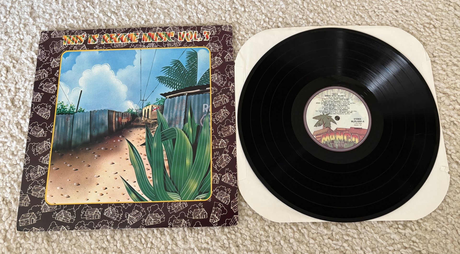This Is Reggae Music Vol.3 Vinyl Lp 1976 Mango Records Nice Glossy ...