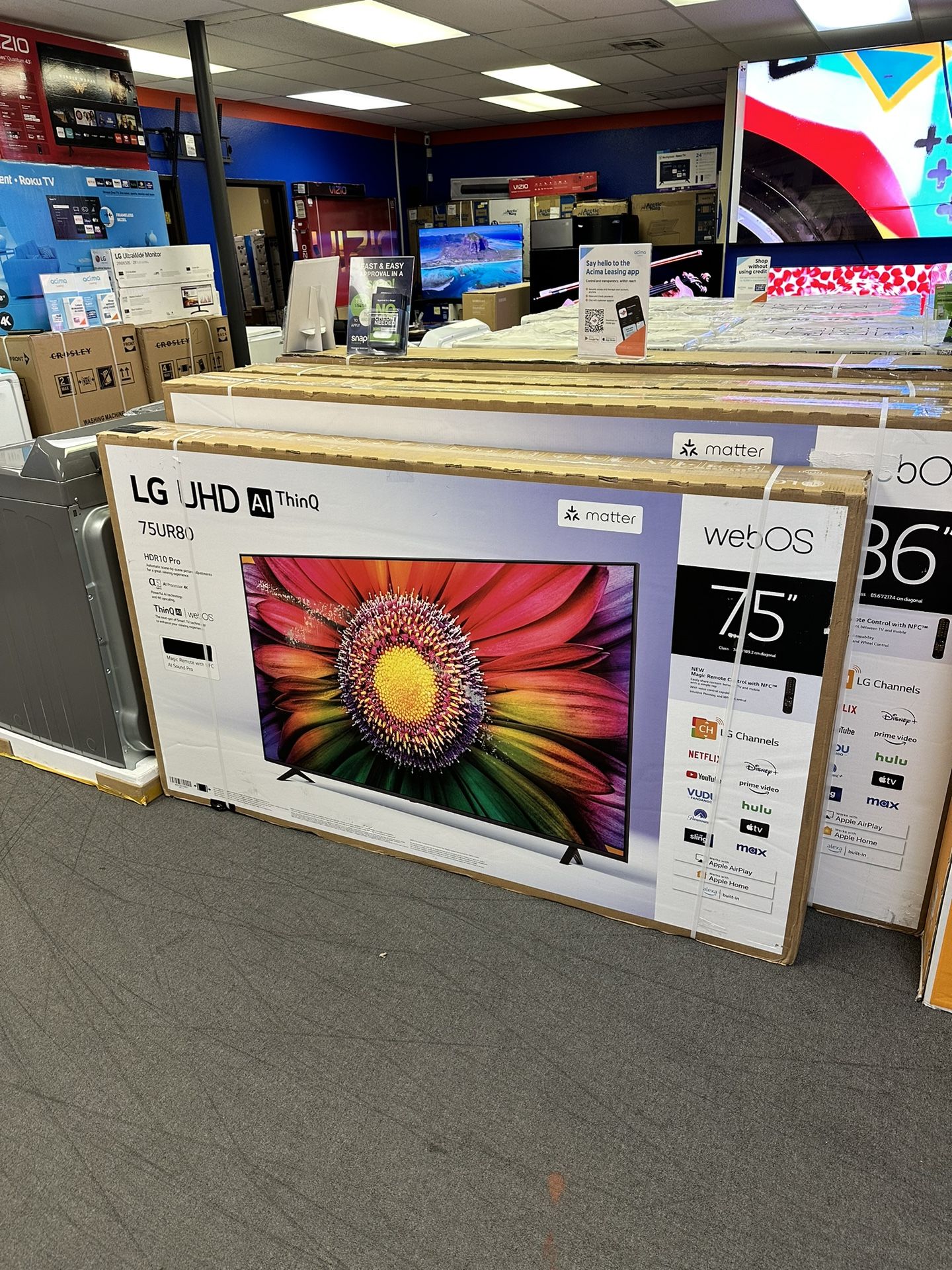 LG 75 Inch TV 4K Smart HDR for Sale in Henderson, NV - OfferUp